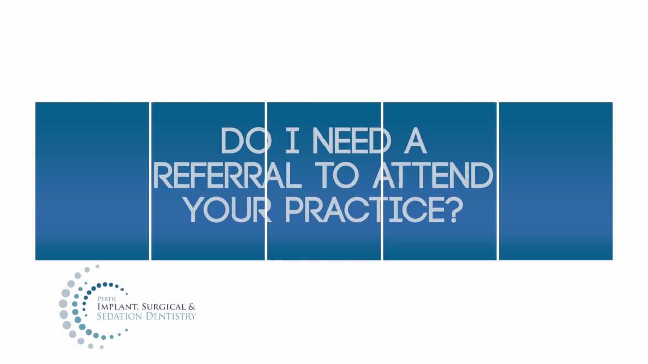 Do you need a referral? - YouTube