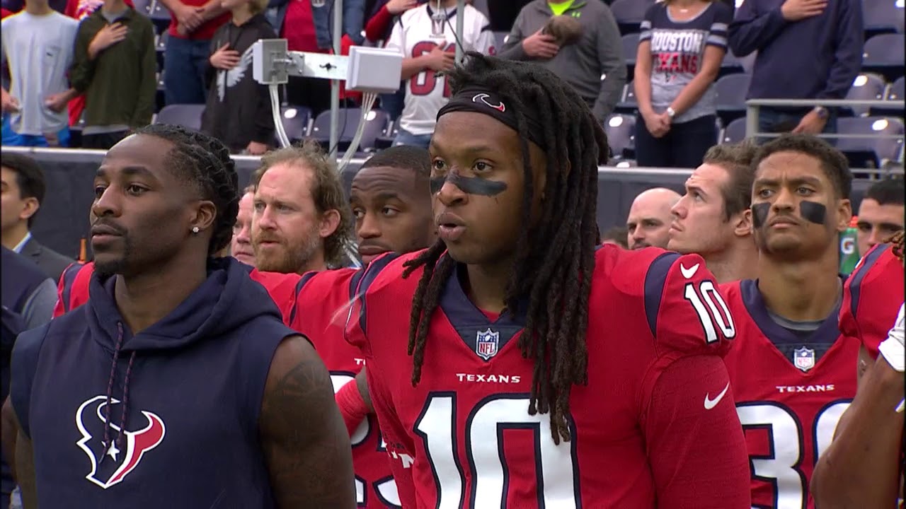 Ashley 'Tamar' Davis (Girls Tyme) Performs the National Anthem (Texans ...