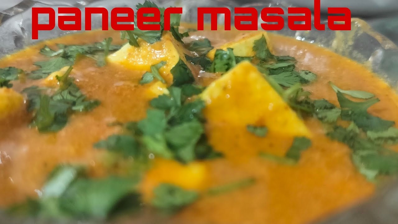 Simple style panner masala recipe ,how to make panner ki sabji,paneer ...