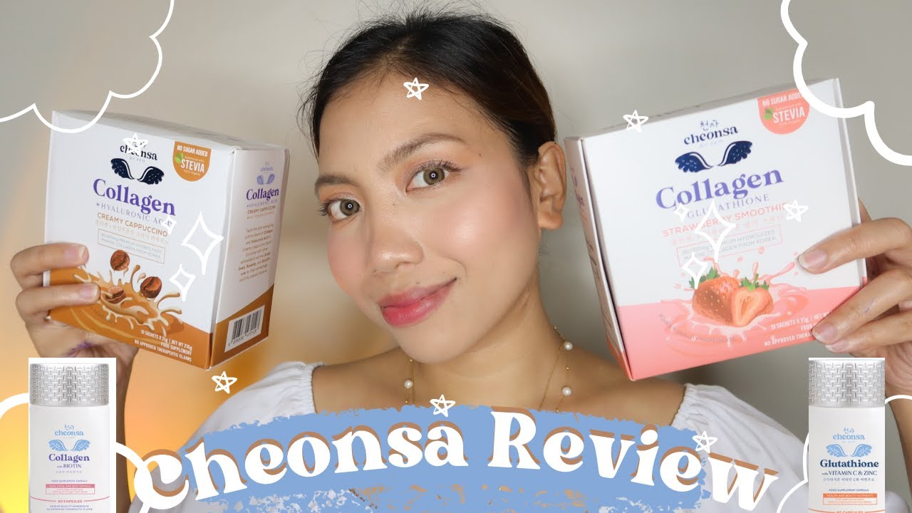 CHEONSA SUPPLEMENTS & COLLAGEN/GLUTATHIONE DRINKS HONEST REVIEW ...