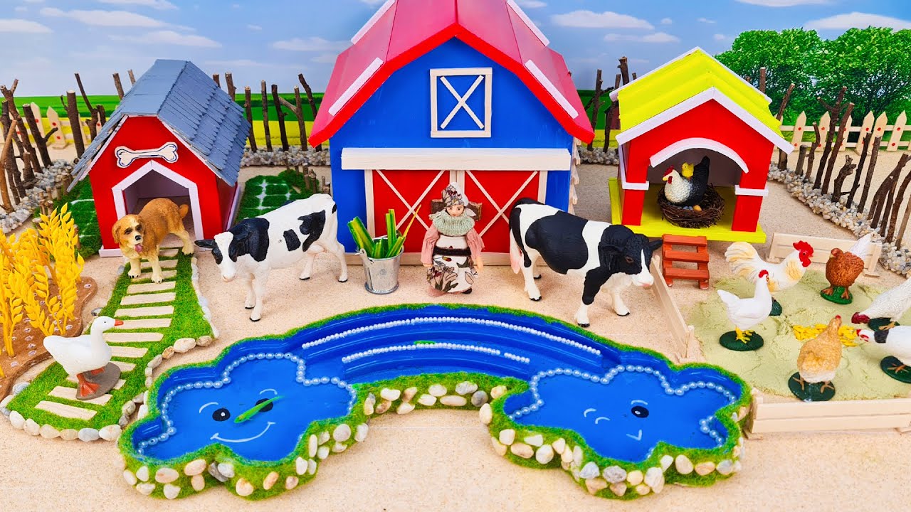 Top The Most Creative DIY Small World Countryside Farm Diorama with ...