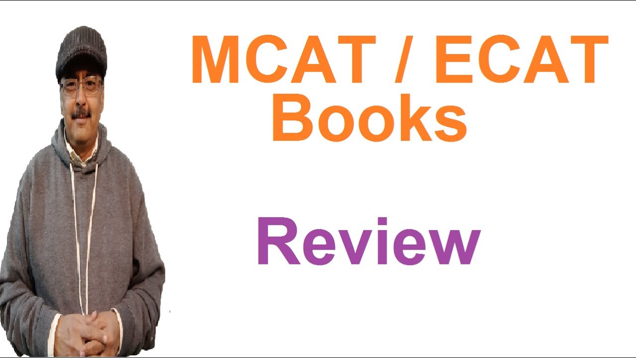 MCAT/ECAT Books Introduction | Books Review - YouTube