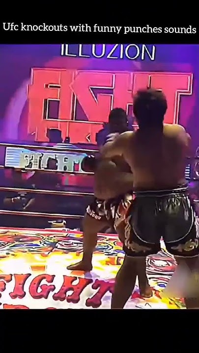 Ufc Knockouts With Funny Punches Sounds Viral Ufc Funny Shorts