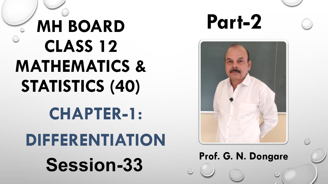 Differentiation, Session-33 - YouTube