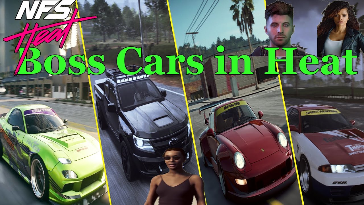 Boss Cars in Need for Speed Heat 1080p Part 1 - YouTube