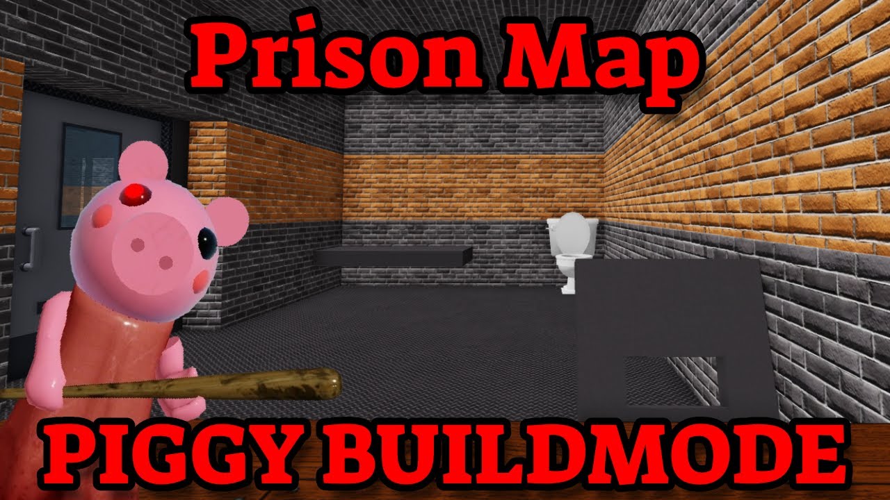 Prison Map Speed Build in PIGGY BUILDMODE! || Roblox Piggy - YouTube