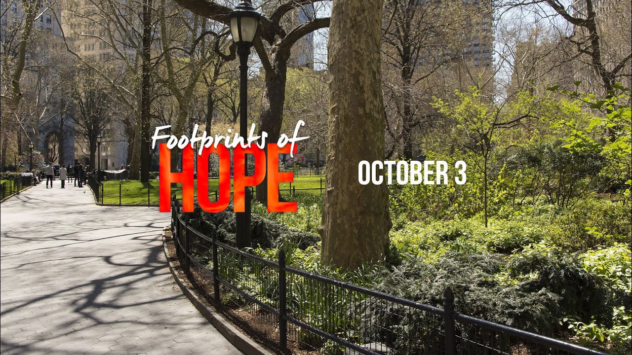 Footprints of Hope, 3 October, 2021 - YouTube