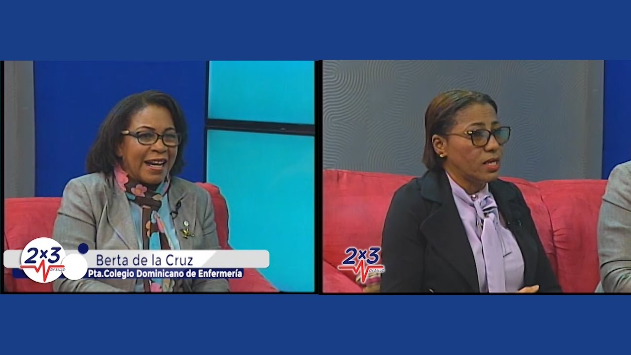 Entrevista Berta de la Cruz Pta. Colegio Dominicano de Enfermería y ...