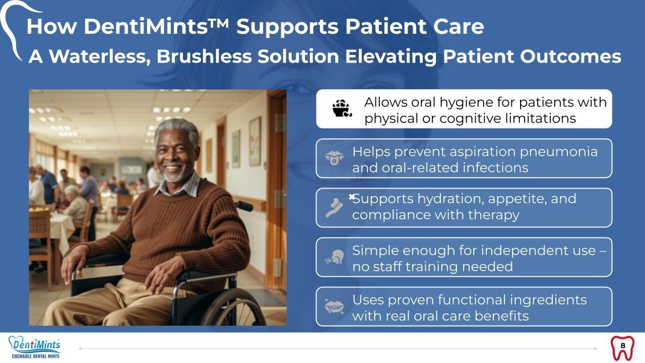 DentiMints: Oral Care for Hospitals & Rehab | Brushless, Waterless ...