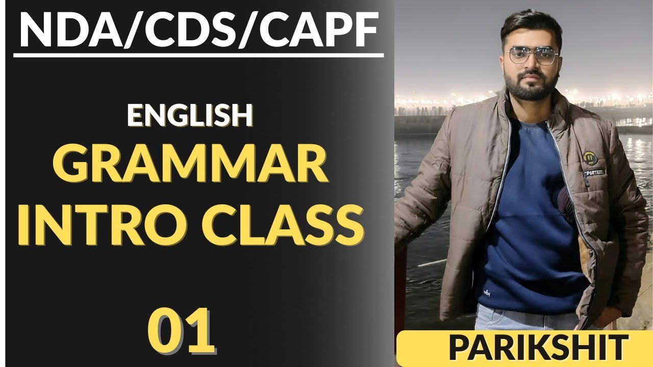 CDS English Free Classes - 01| How to prepare English for CDS 1 2026 ...