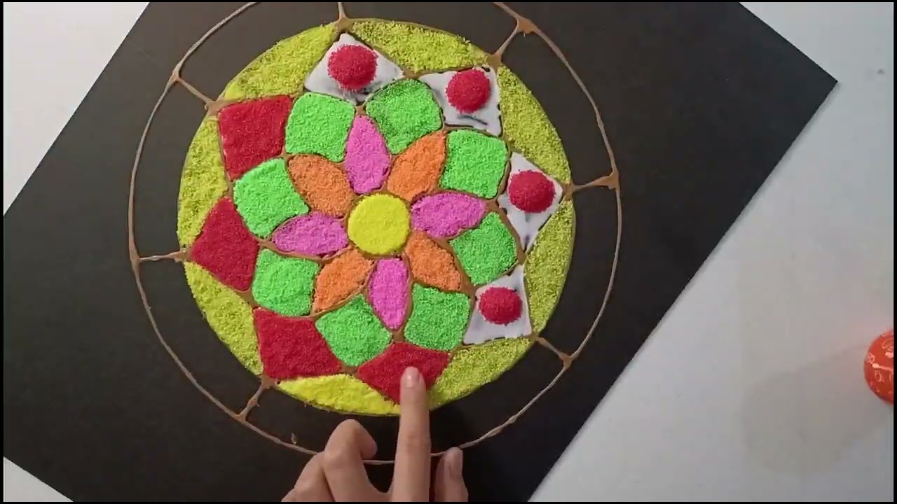 MAPEH 8 Performance Task: Traditional Rangoli Making - YouTube