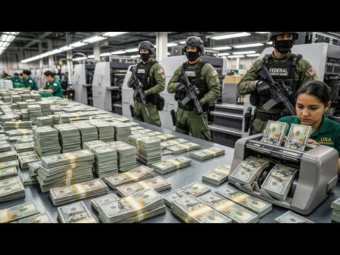 Inside the Dollar Factory: Why U.S. Cash Is So Hard to Counterfeit (Full Process)