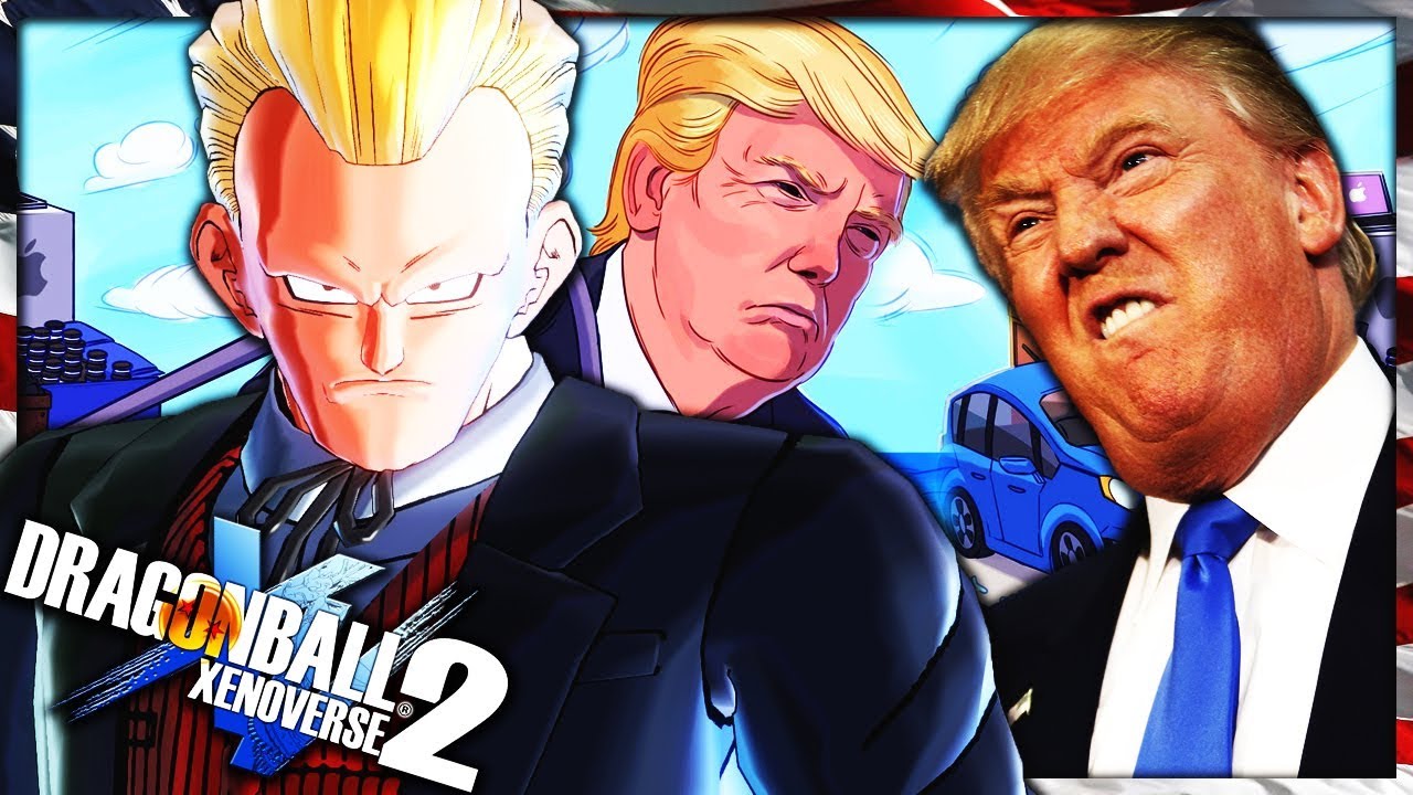 Donald Trump In Xenoverse 2!!! Random Moveset GAMEPLAY|Dragon Ball ...