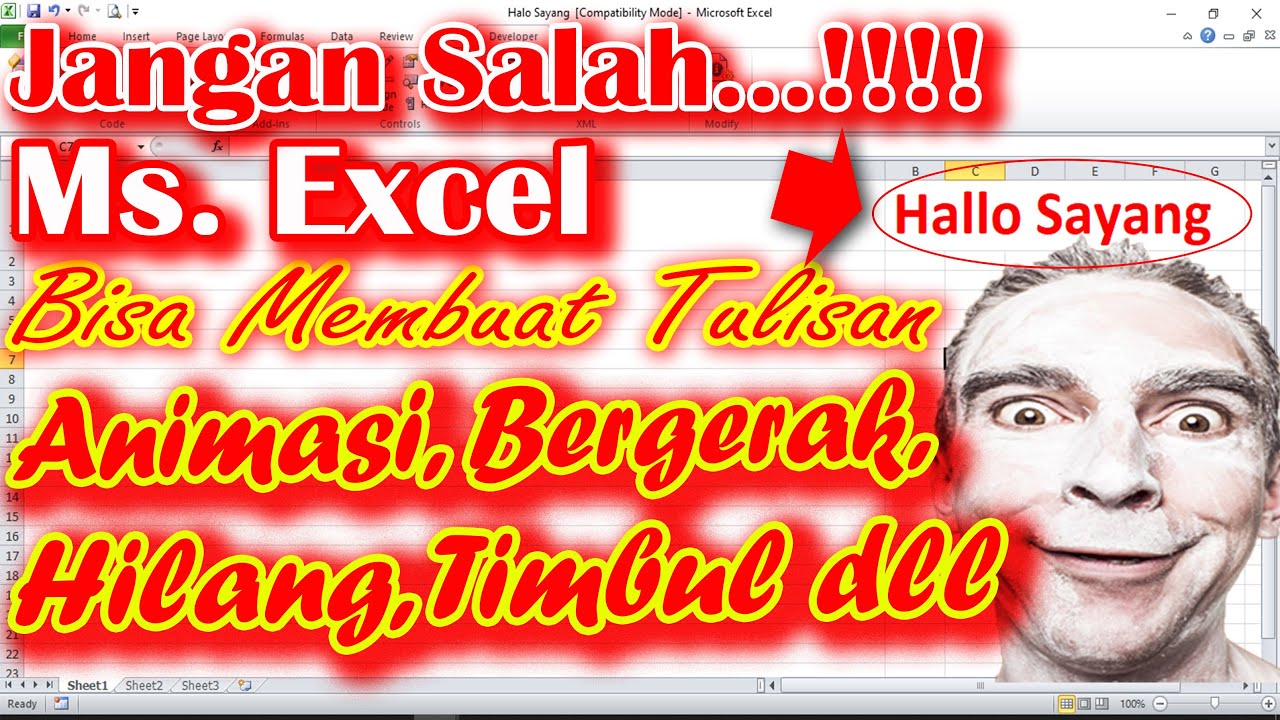 Cara Membuat Membuat Tulisan Animasi atau Bergerak, Hilang Timbul di Ms ...