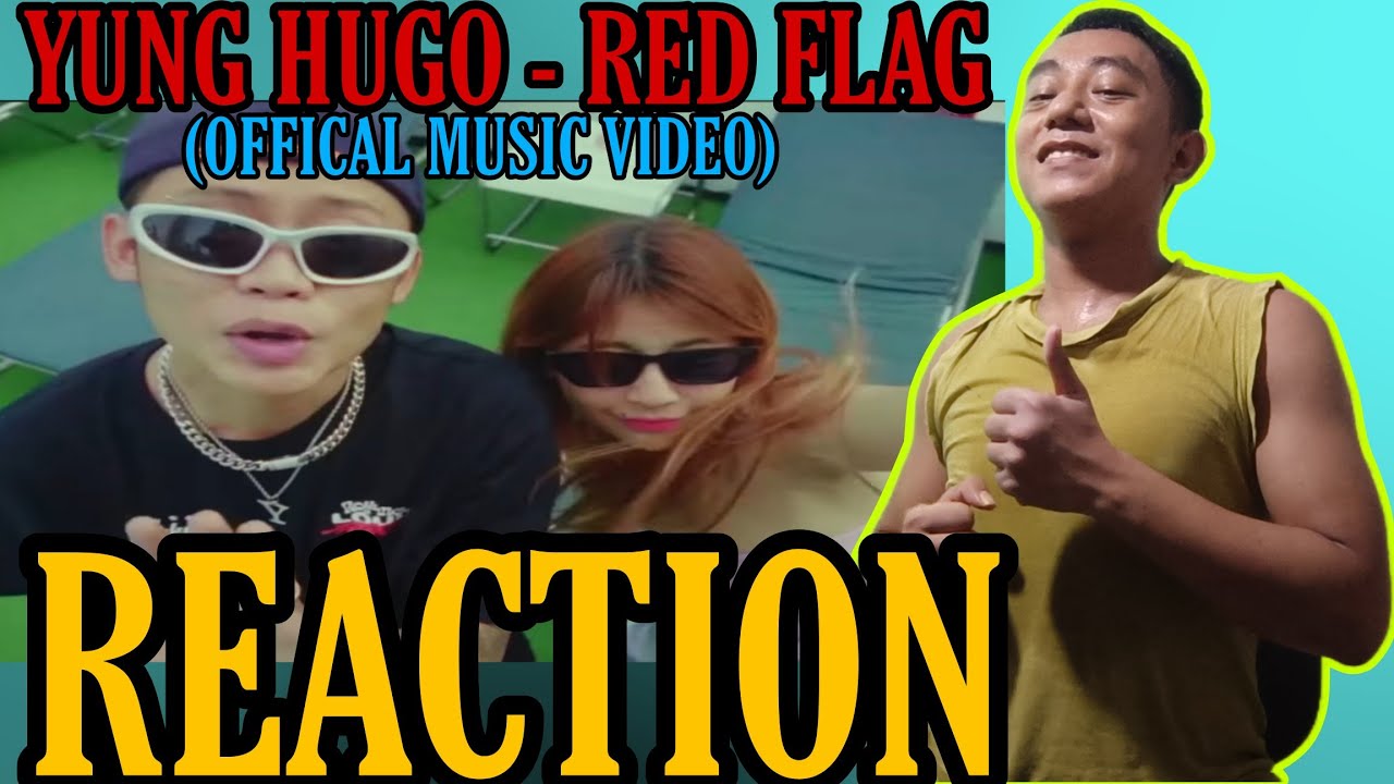 THIS SH!T FU*KING CUTTIE ! | YUNG HUGO - RED FLAG (REACTION!!!) - YouTube