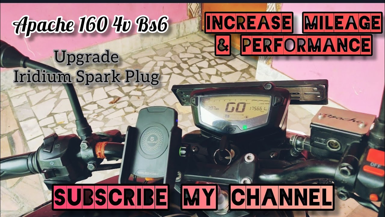 NGK Iridium Spark Plug Upgrade #Apache 160 4v bs6//200 4v bs6//#ngk//# ...