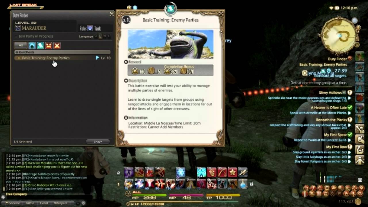 Let's Play - Final Fantasy XIV: A Realm Reborn - Part 5 - Guildhests ...