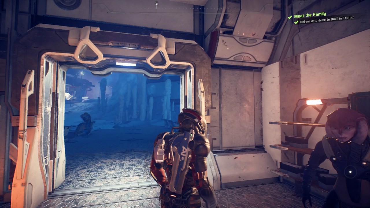 Mass Effect Andromeda Deliver Data Disk to Buxil Unlock Remove the ...