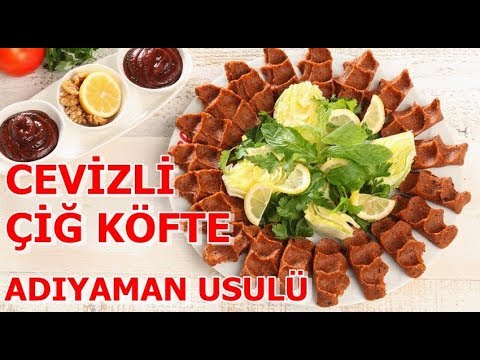 Cevizli Çiğ Köfte Tarifi | Adıyaman Usulü Çiğ Köfte
