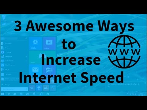 3 Awesome Ways to Increase Internet Speed! - YouTube