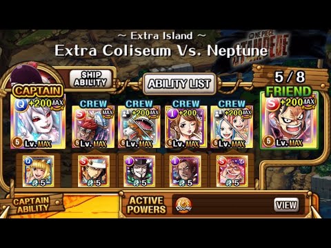 [OPTC] Carrot/snakeman vs Neptune extra - YouTube