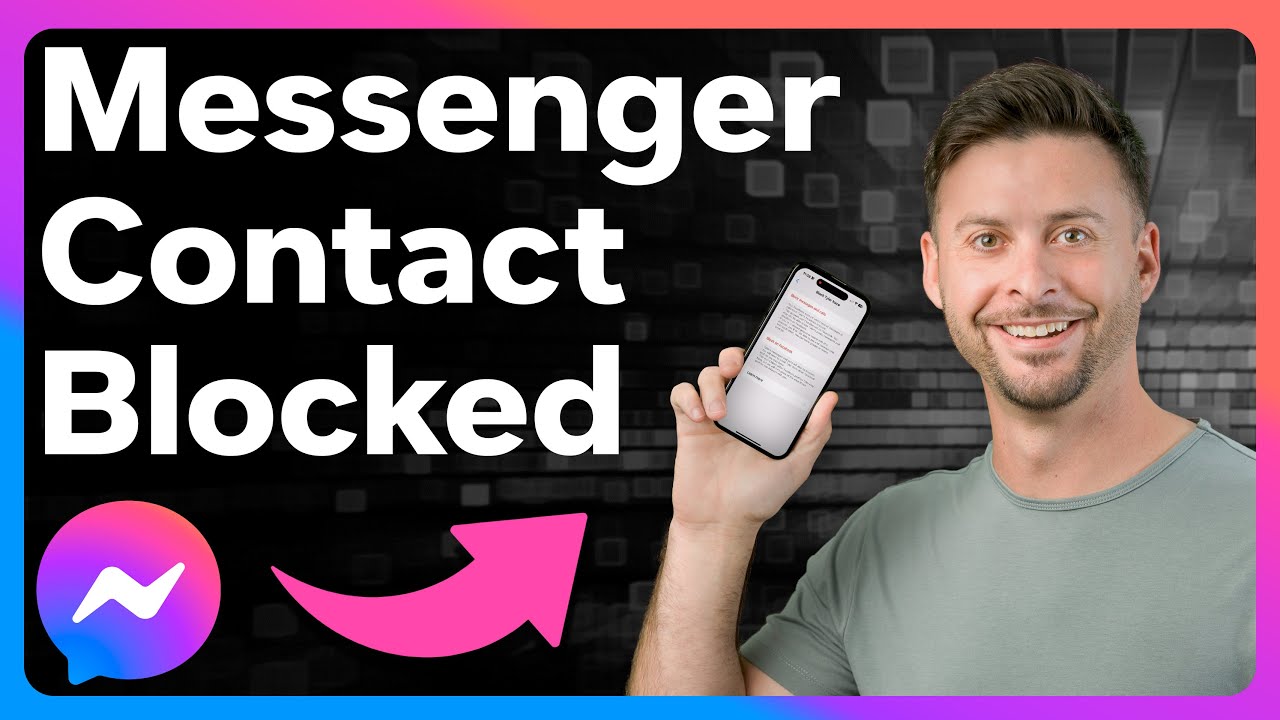 How To Block Someone On Facebook Messenger - YouTube