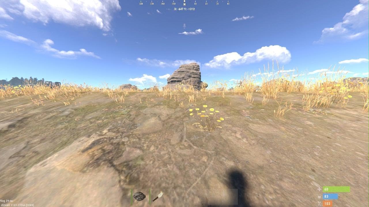 Rust Console Edition is so random. Rock to T3 in seconds - YouTube