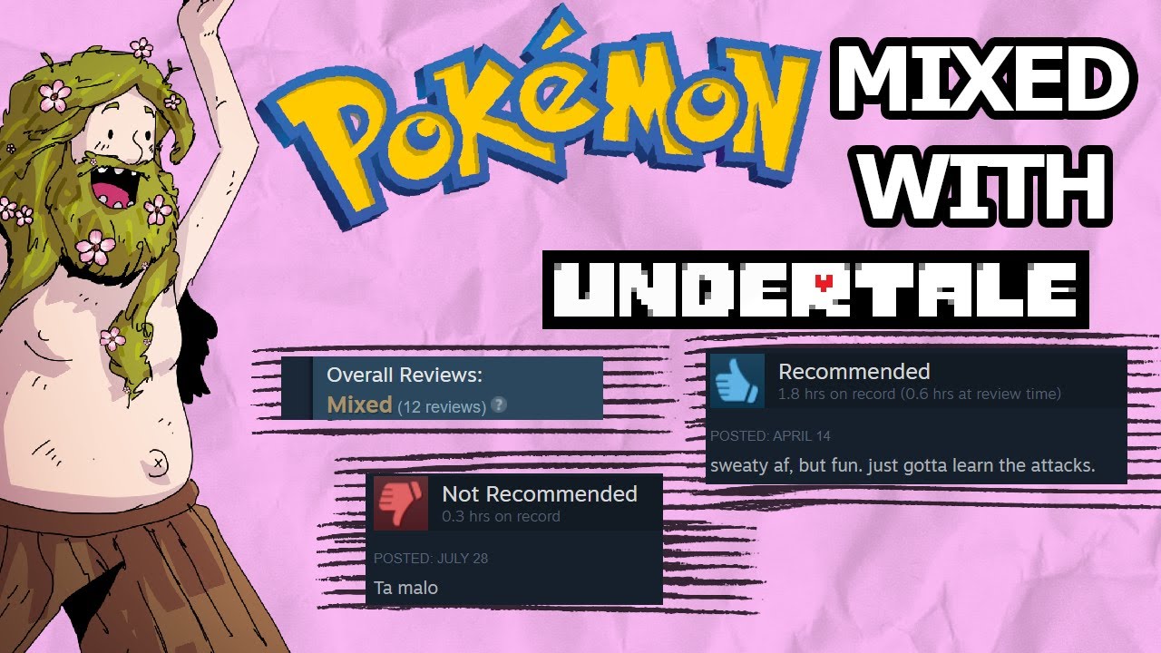 Undertale Pokemon Roguelike. Tomochi - YouTube