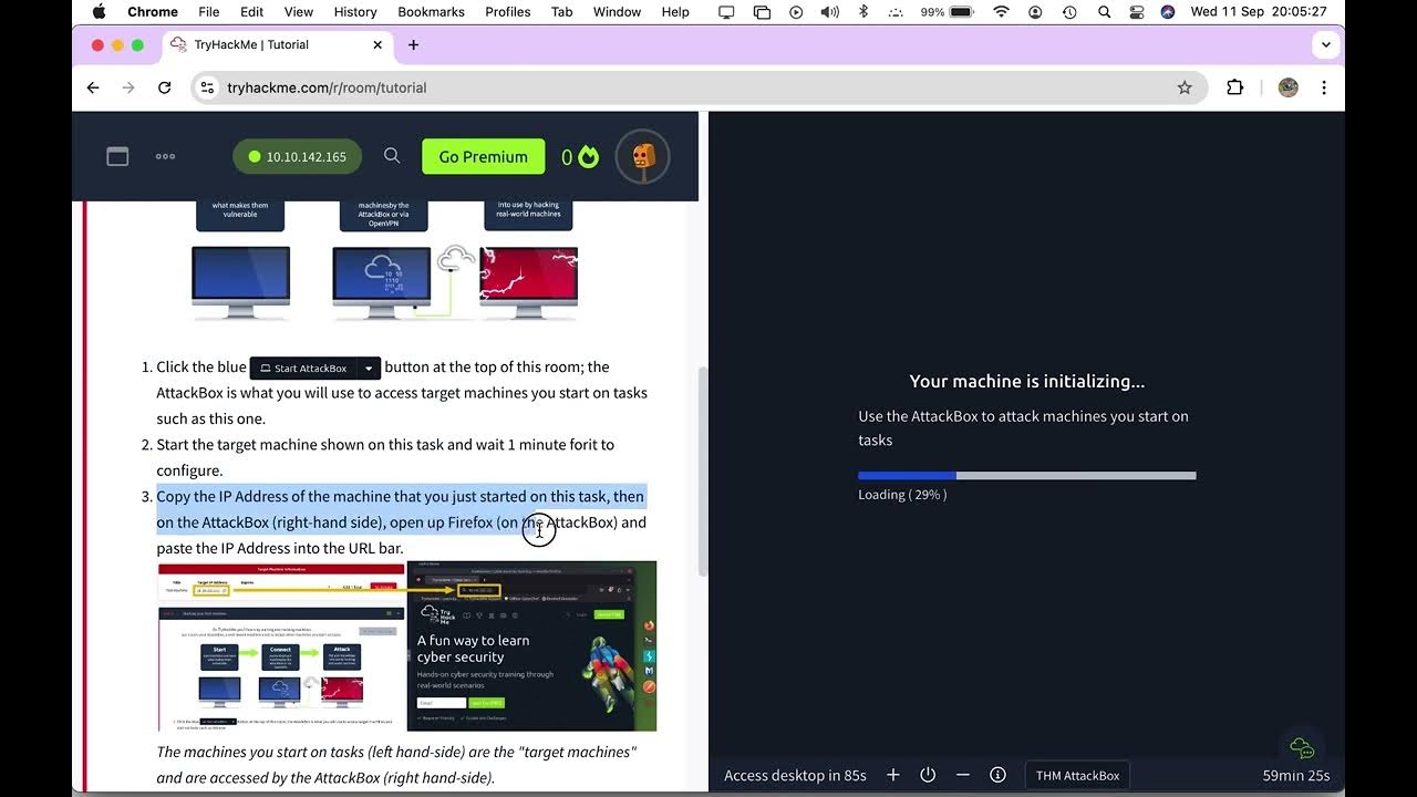 Tutorial | Learn how to use a TryHackMe room to start your upskilling in cyber security ...