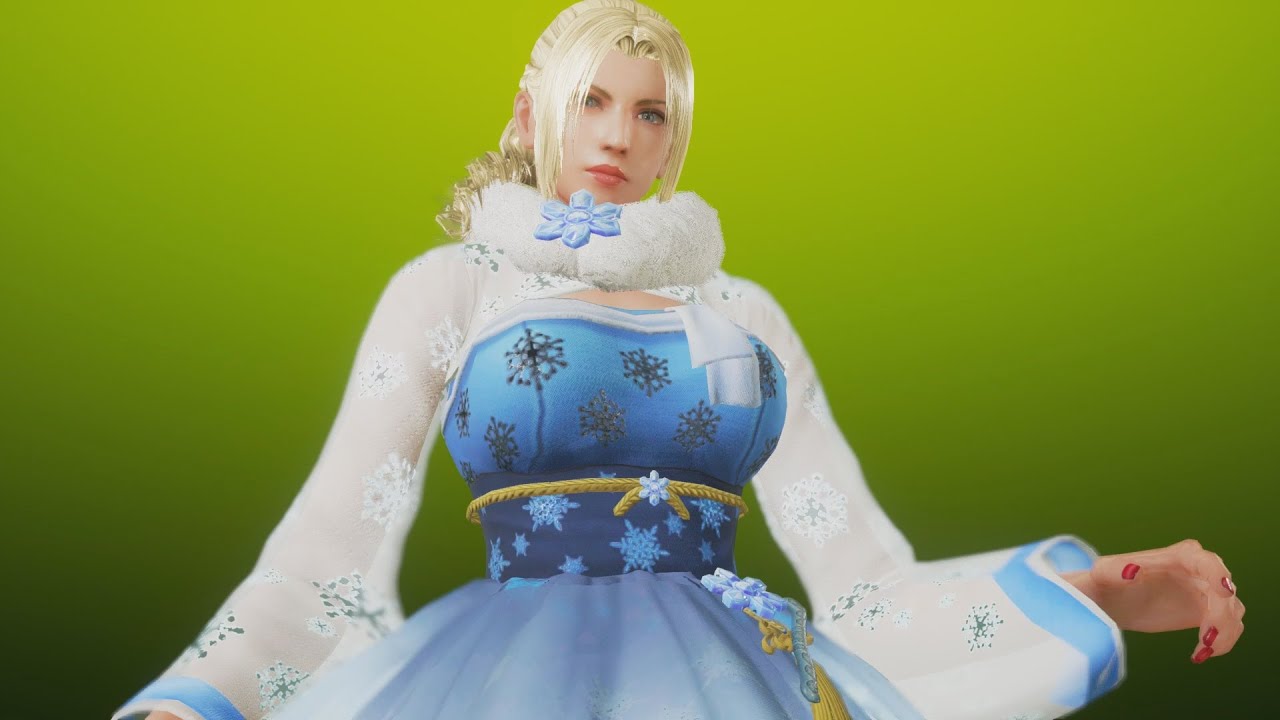 Tekken 7 Hanbok Costume Nina by huchi001 (Version 7) - YouTube