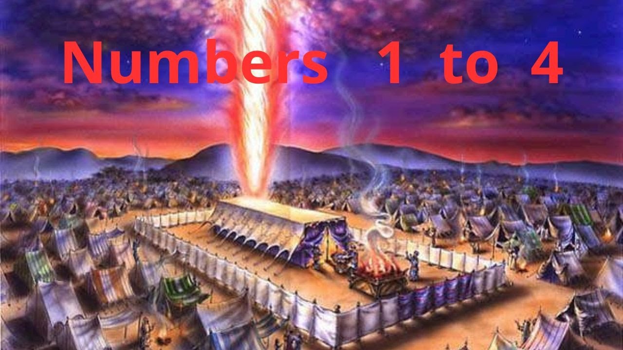 ONLINE BIBLE - NUMBERS 1 to 4 - YouTube