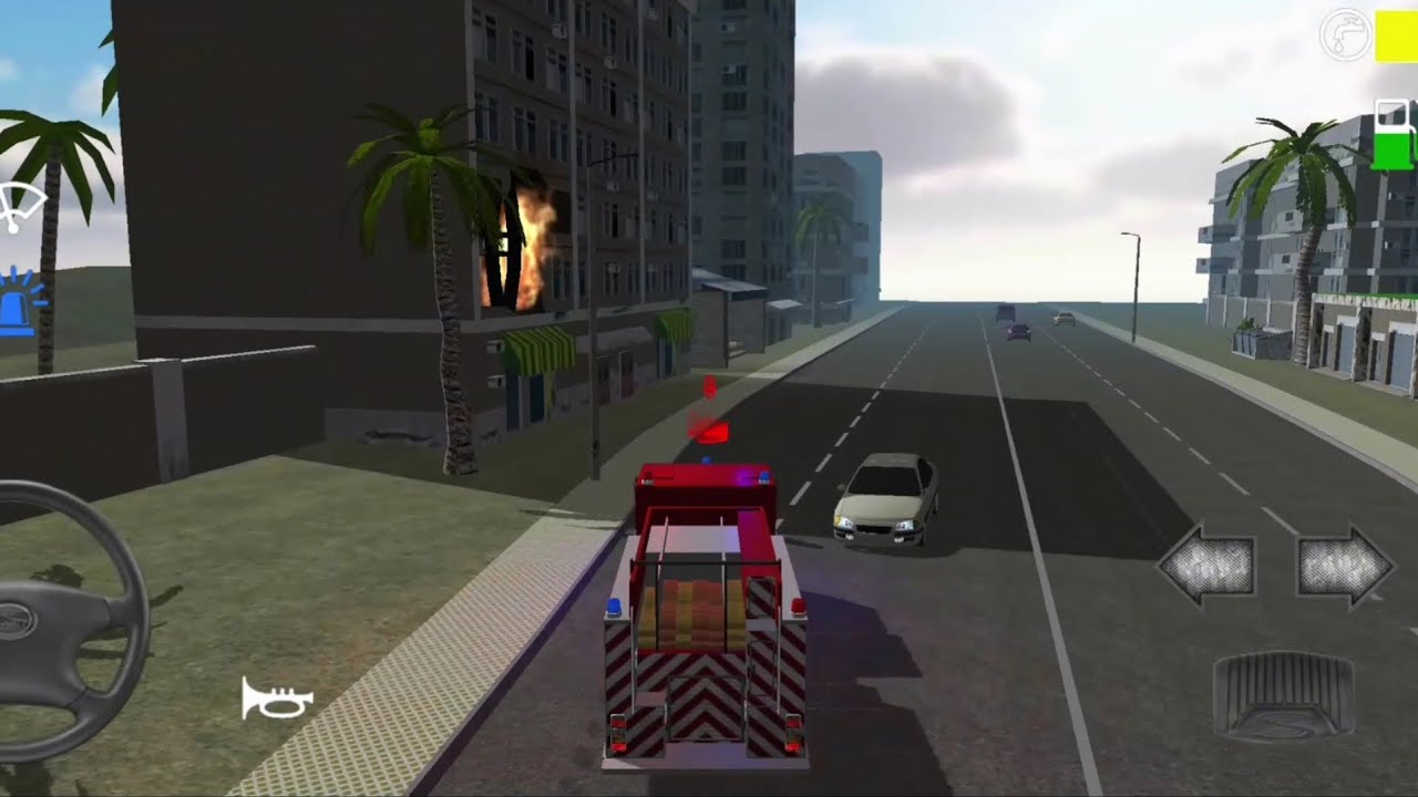 Fire In The City - Fire Engine Simulator - YouTube