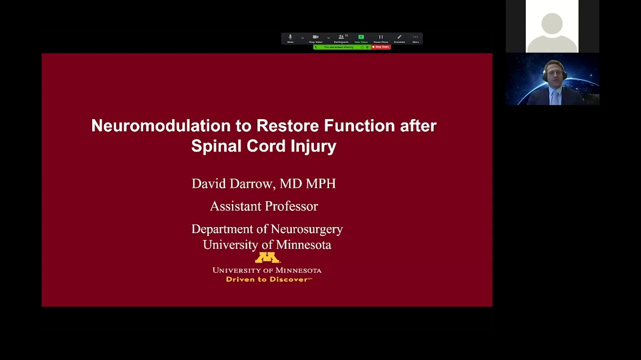 University of Minnesota Department of PM&R Grand Rounds Dr. David ...