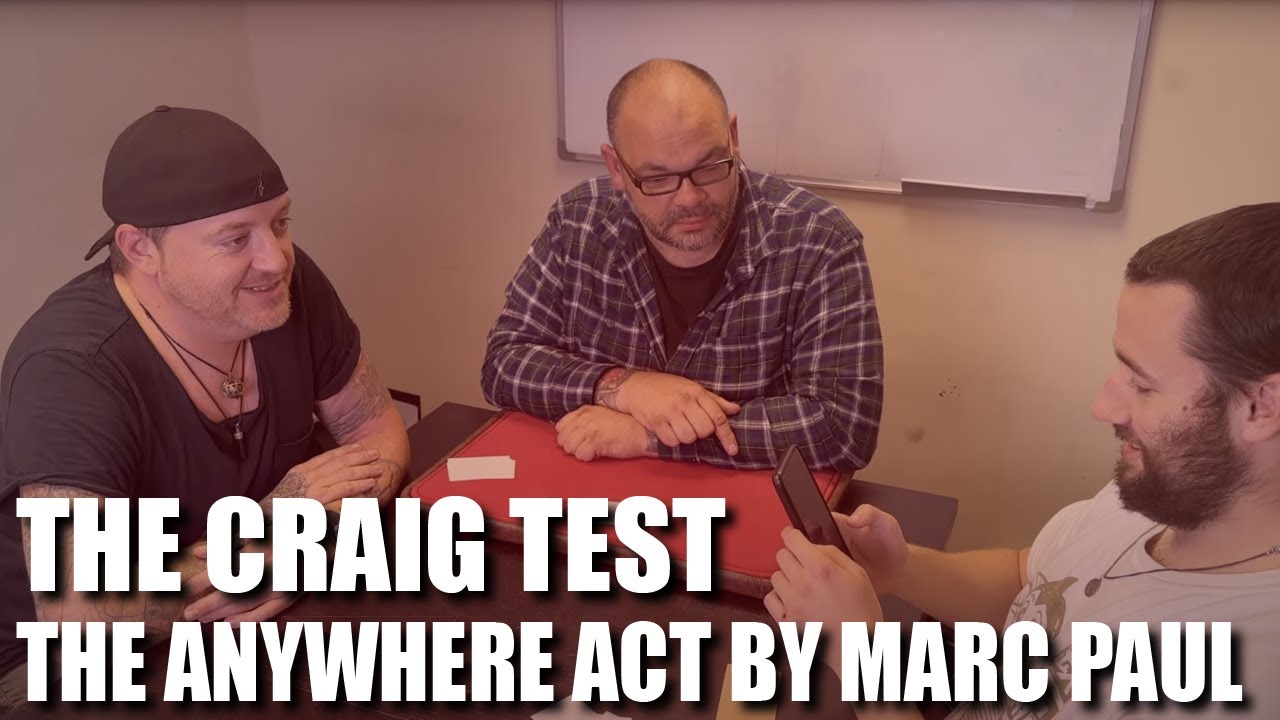 The Anywhere Act by Marc Paul | The Craig Test - Live Performance ...
