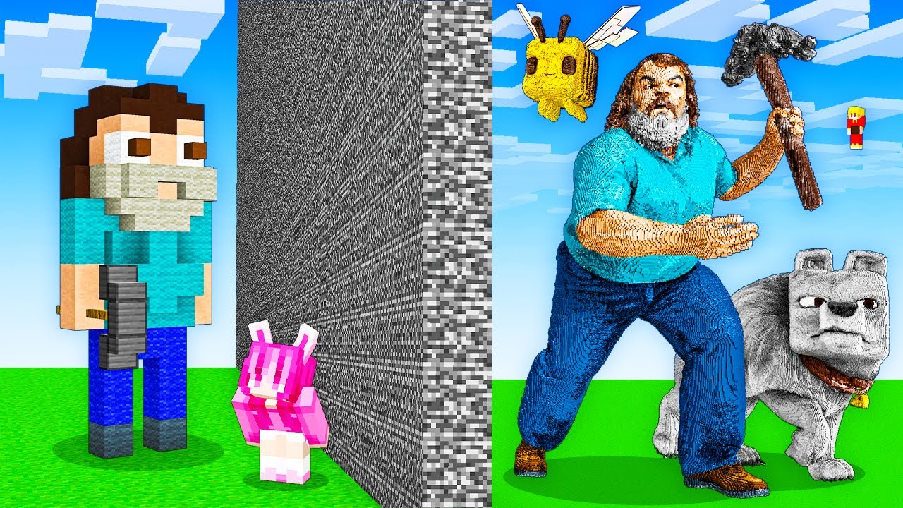 I Cheated With A MINECRAFT MOVIE In Build Battle! - YouTube