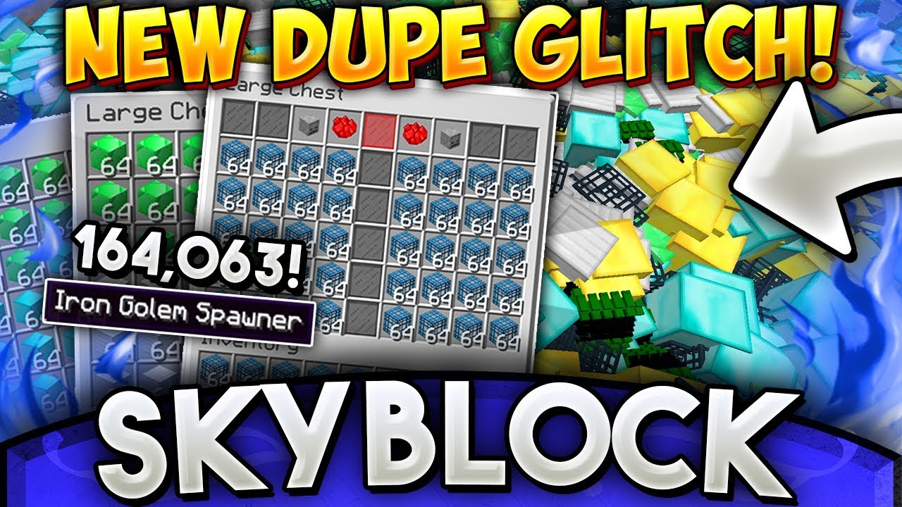 NEW ITEM DUPE GLITCH BREAKS THE SERVER!! *ROLLBACK* | Minecraft ...