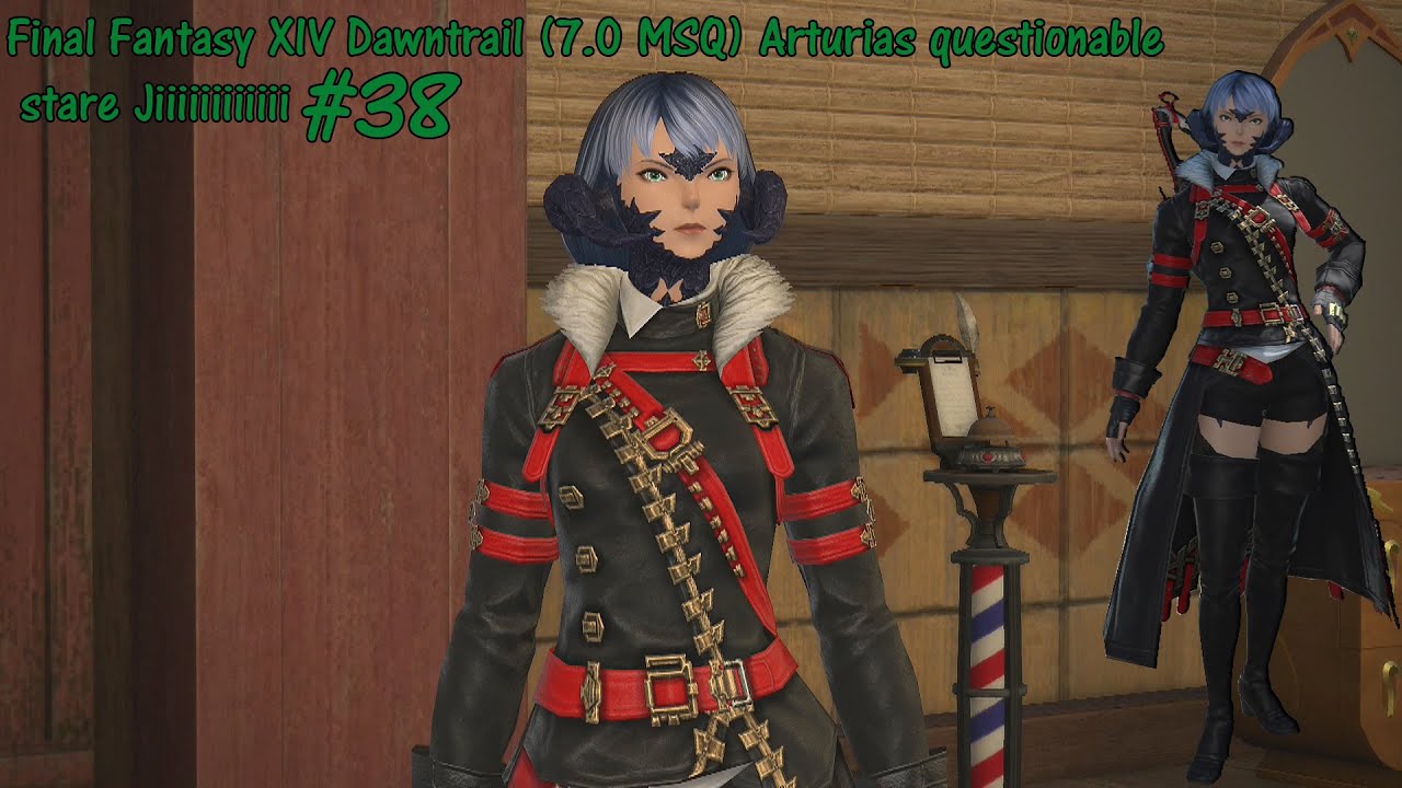 Final Fantasy XIV Dawntrail (7.0 MSQ) Arturias questionable stare ...