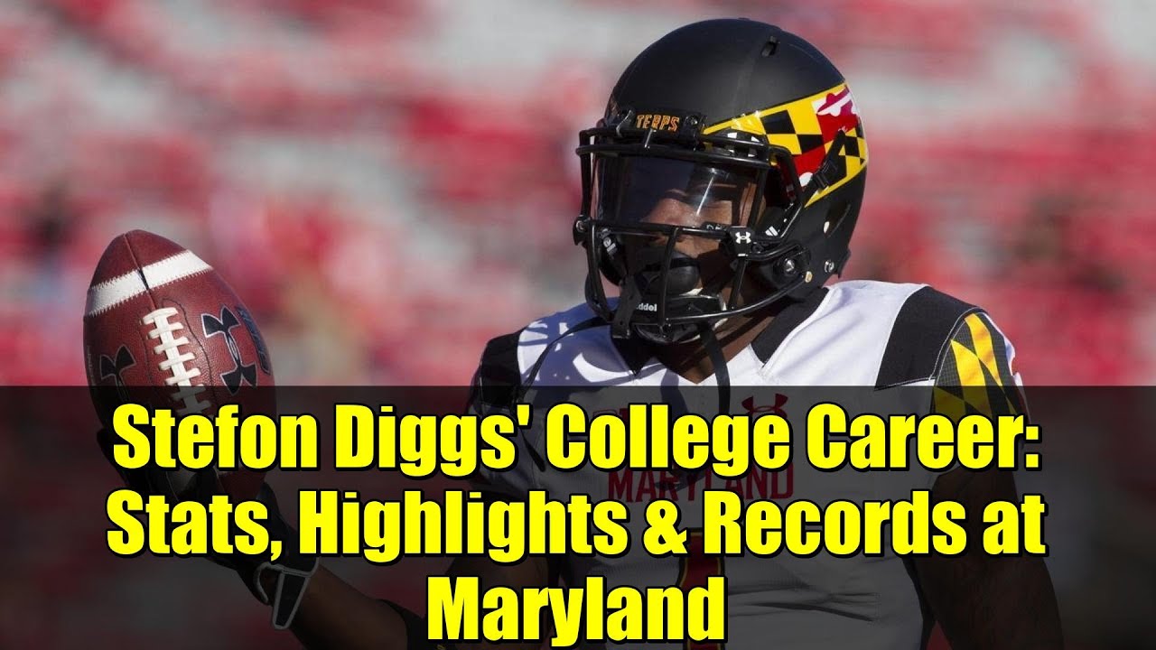 Stefon Diggs' College Career: Stats, Highlights & Records at Maryland ...