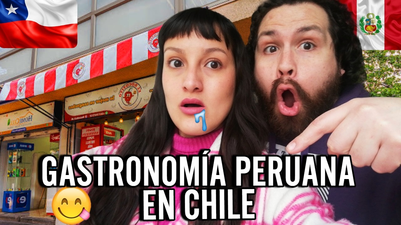 Almorzando DELICIOSA COMIDA PERUANA 🇵🇪 en SANTIAGO de CHILE 🇨🇱 - YouTube