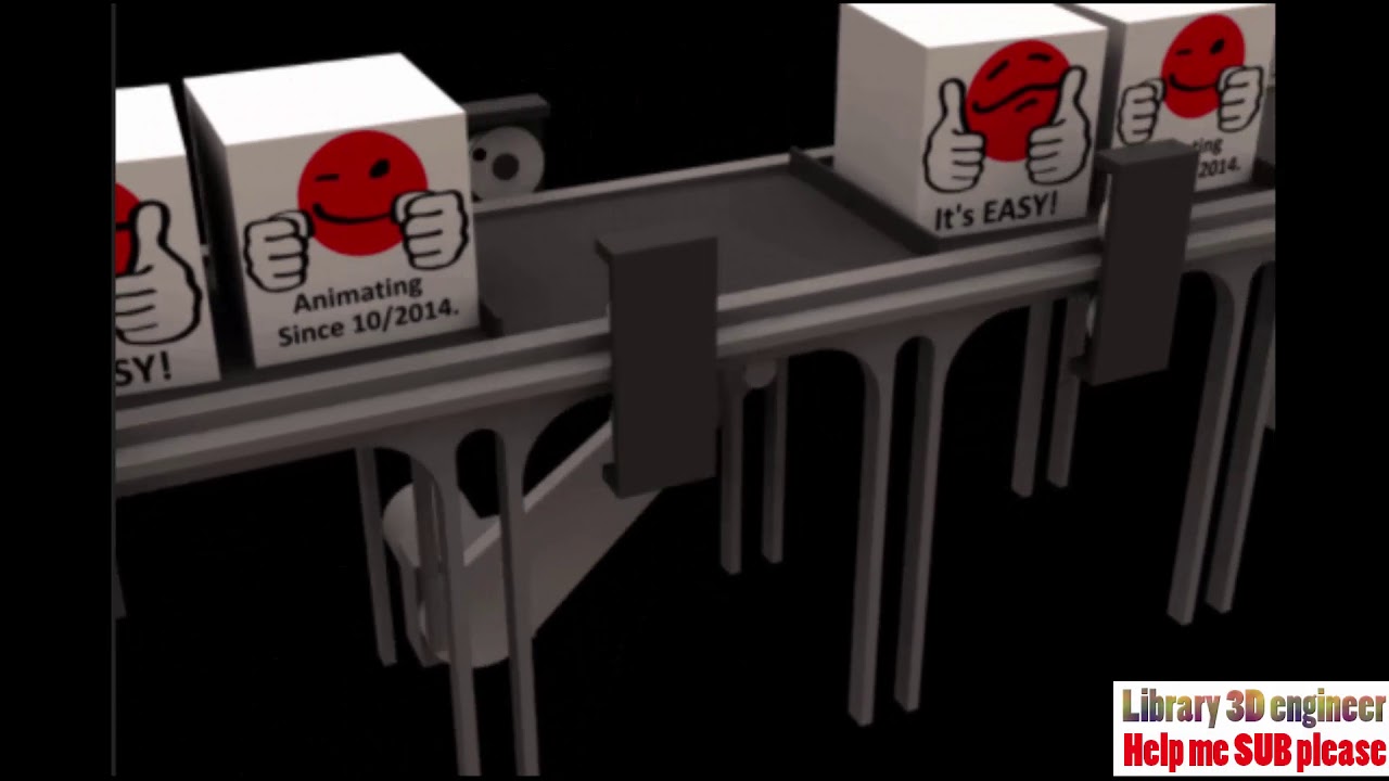53. [Animated] Geneva transport mechanism - Linear intermittent motion ...