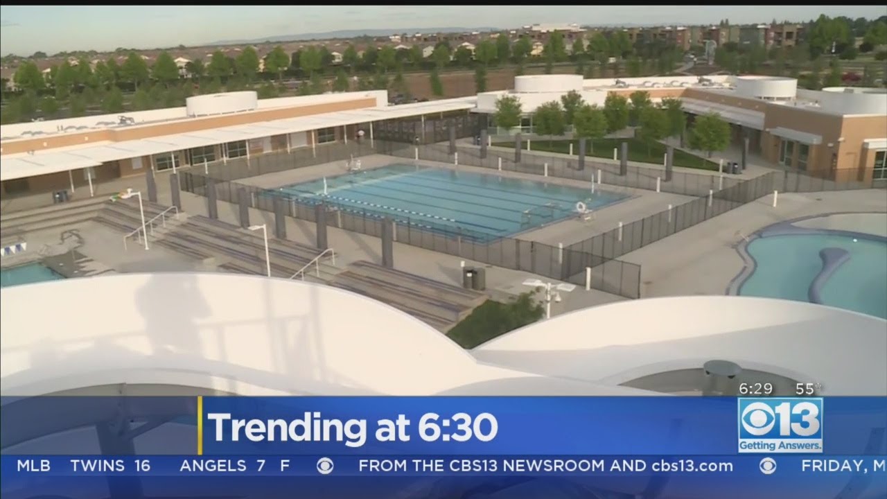 New Aquatics Center In Elk Grove Opens On Saturday - YouTube