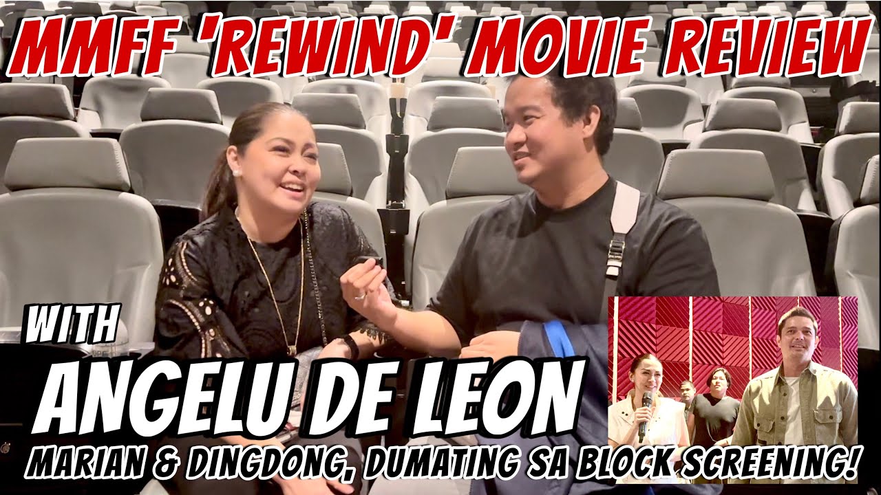 NANUOD NG 'REWIND' w/ ANGELU DE LEON | Marian Rivera at Dingdong Dantes ...