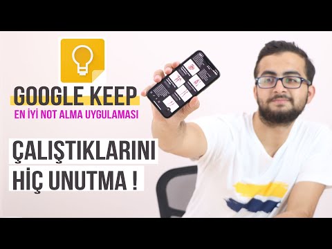 TELEFONDAN NOT TUTMAK VE TEKRAR ETMEK İÇİN EN İYİ UYGULAMA | GOOGLE KEEP NASIL KULLANILIR?