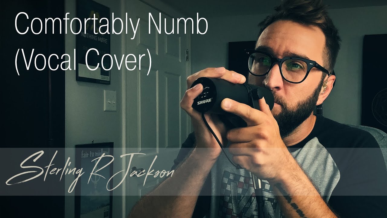 Comfortably Numb - Pink Floyd - Vocal Cover by Sterling R Jackson - YouTube