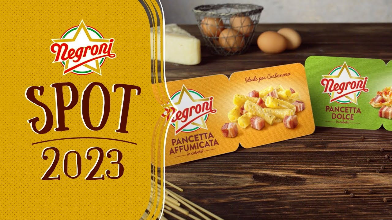 Cubetti di Pancetta Negroni | Spot 2023 - YouTube