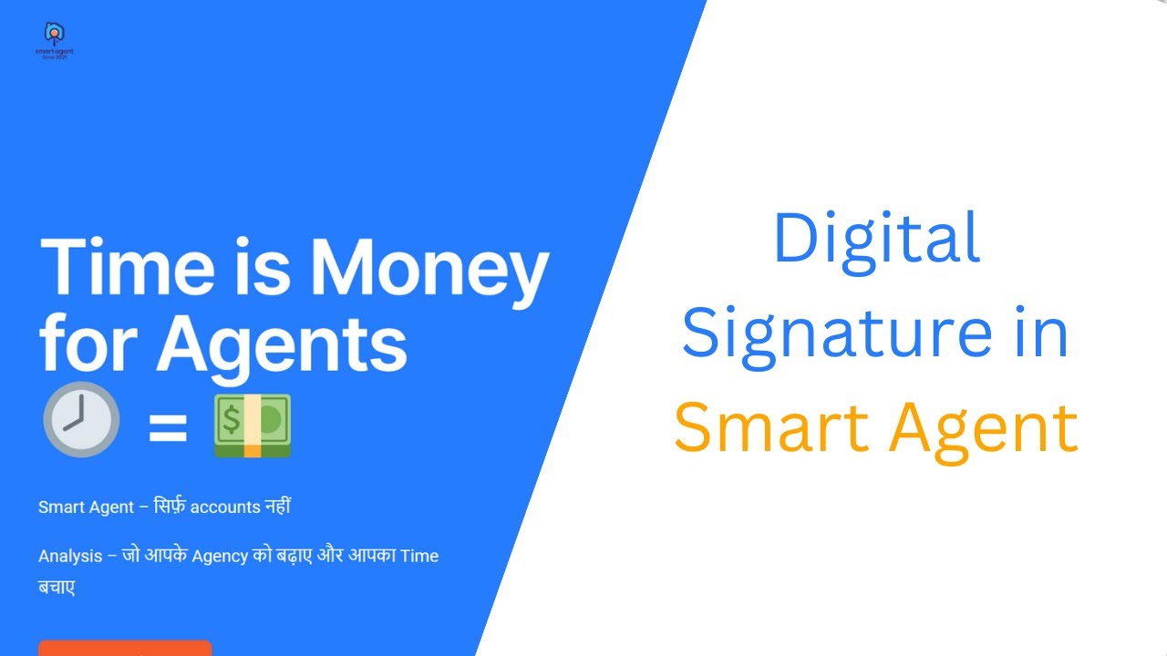 Digital Signature - Smart Agent - YouTube