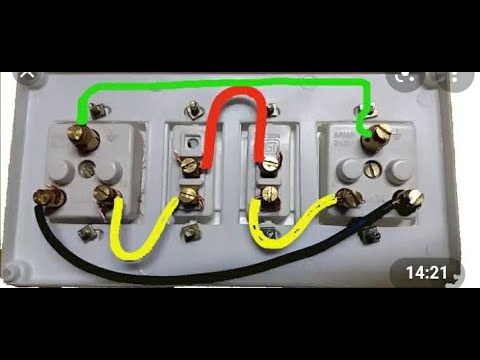 House wiring socket connection iti student,. - YouTube