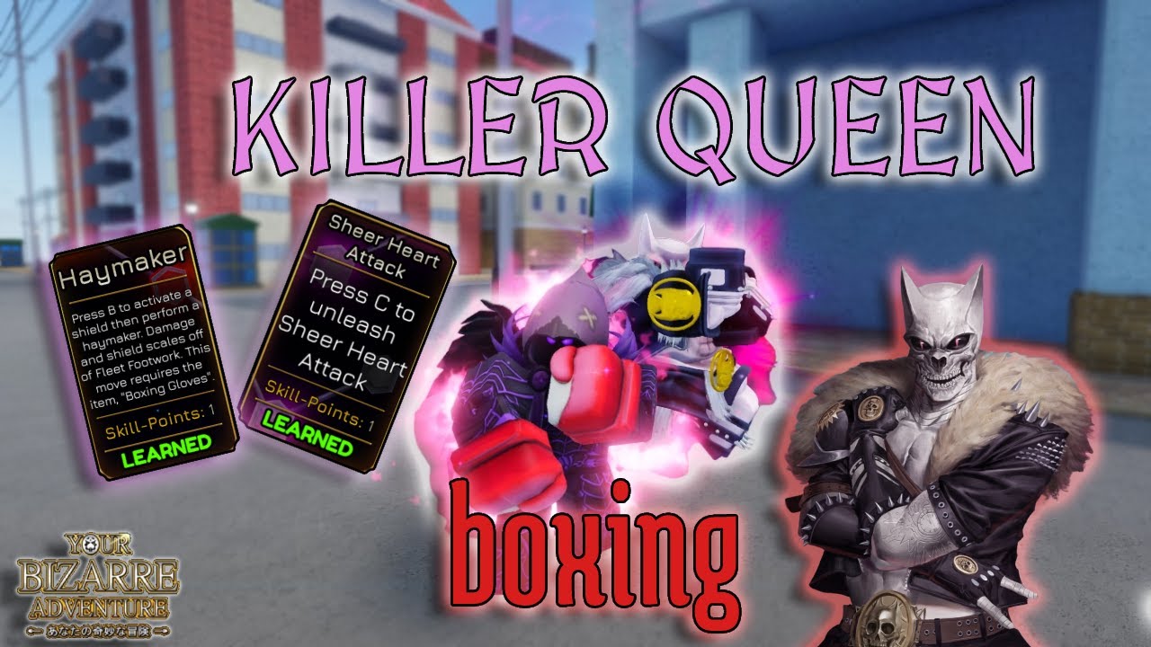 YBA Killer queen boxing is unstoppable in 1v1's - YouTube