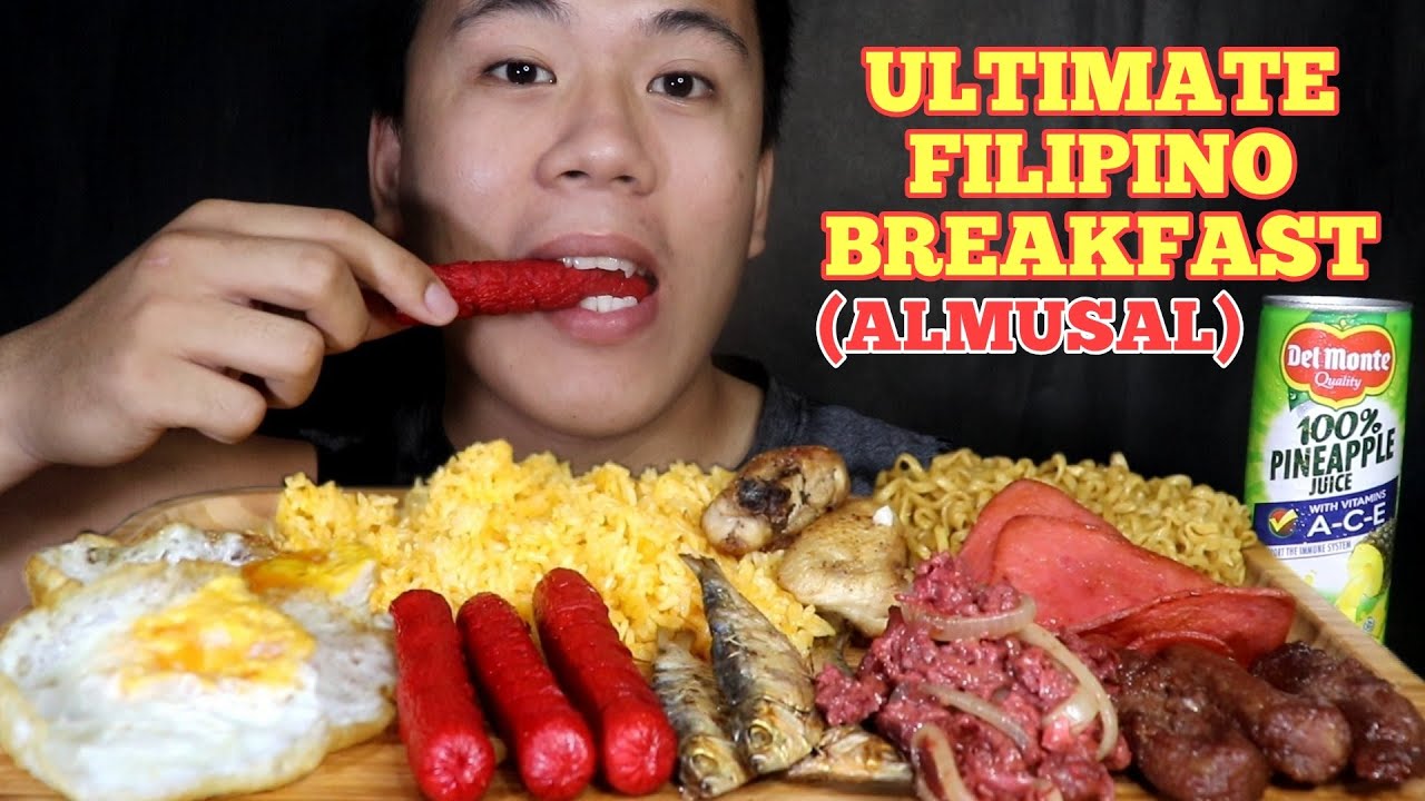 ULTIMATE FILIPINO BREAKFAST | Pilipino Almusal | Pinoy Mukbang ...
