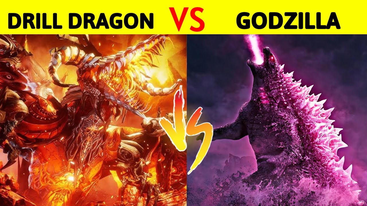 Titan Drill Dragon Vs Godzilla who would win | क्या Evolved Godzilla से ...